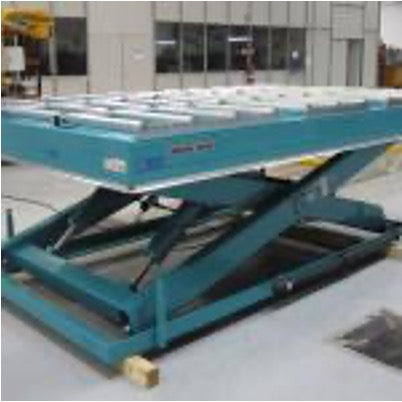 Lift Table with Integrated Conveyor – RT Equipment