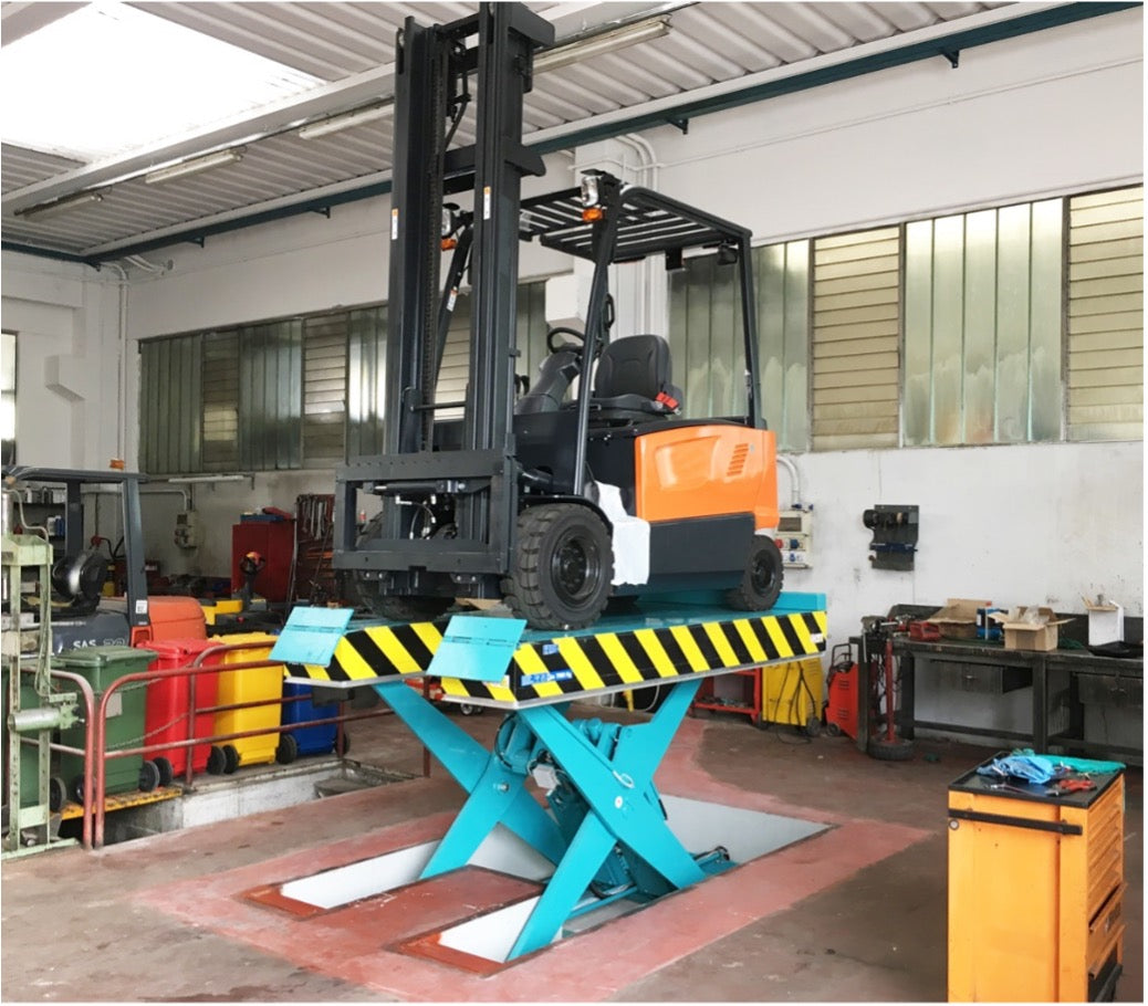 Lift Tables for Forklift Maintenance – RT Equipment